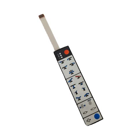 Trumpf Handle Remote 21346mm Membrane Switch Keypad • Mktechnic