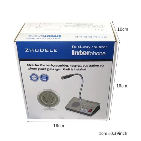 Eu Plug Dual Manier Venster Intercom Systeem Bank Grandado