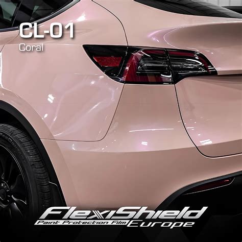 Vibrant And Protective Colored Film Flexishield Cosmetic Ppf