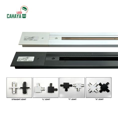 At Series Recessed Aluminum Track And Track Joint Lamphill