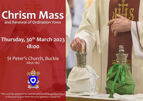 Chrism Mass 2023 Roman Catholic Diocese Of Aberdeen