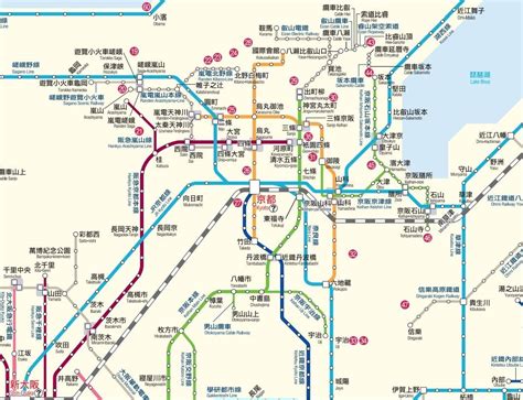 京都各種交通路線圖｜一次搞懂京都交通工具！