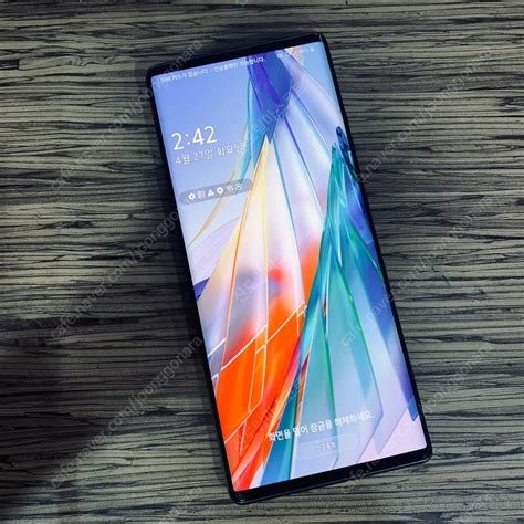 Lg 윙 블랙 128g 초s급21년3월개통 30만원판매 스마트폰 중고나라