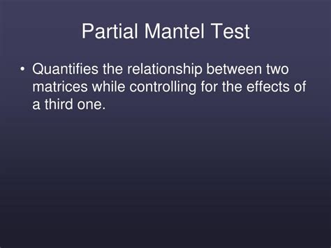 Ppt Mantel Test Powerpoint Presentation Free Download Id433217