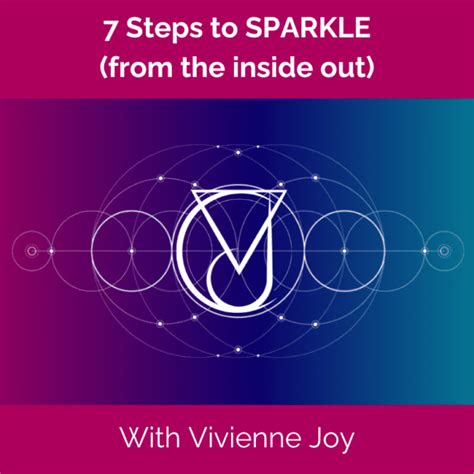7 Steps To Sparkle From The Inside Out Vivienne Joy