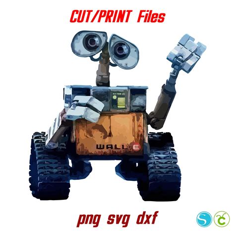 Wall E Png Wall E Svg Wall E Shirt Diy Svg Wall E Birthday Wall E Cricut Wall E Clipart Png