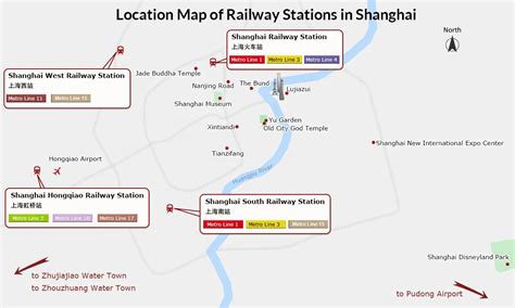 Shanghai Maps China Tourist Attractions Districts City And Suburb