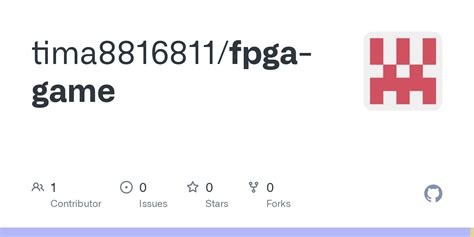 Github Tima8816811fpga Game