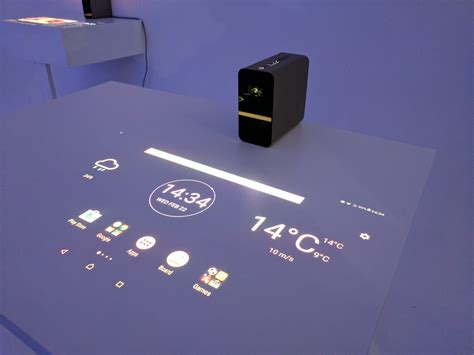 Sony Xperia Touch Projector Hands On Preview
