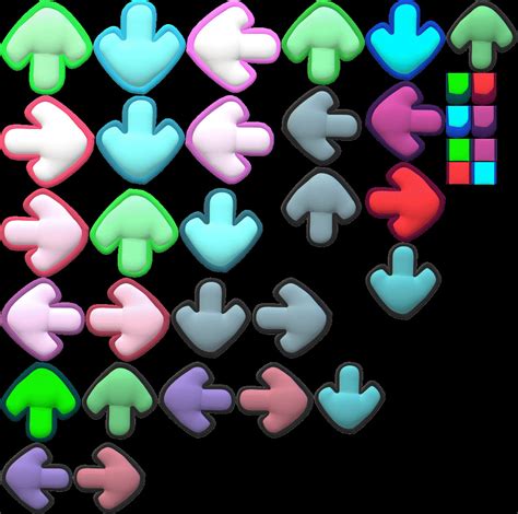 3d Noteskin Pack [friday Night Funkin] [modding Tools]