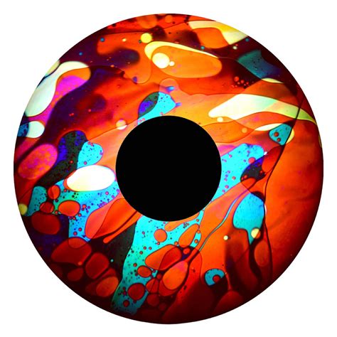 Candy Burst 6” Liquid Wheel P Optikinetics Via Wilkins International