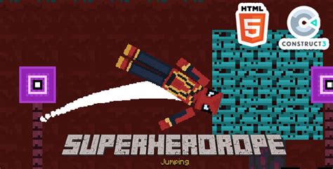 SuperHeroRope HTML5 Game Construct 3 Code Market