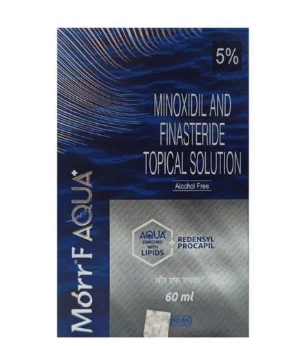 Morr F Aqua 5 Solution Alcohol Free At ₹ 1328piece Minoxidil
