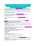 CIC COMMERCIAL PROPERTY EXAM CIC COMMERCIAL MULTILINE EXAM DocMerit