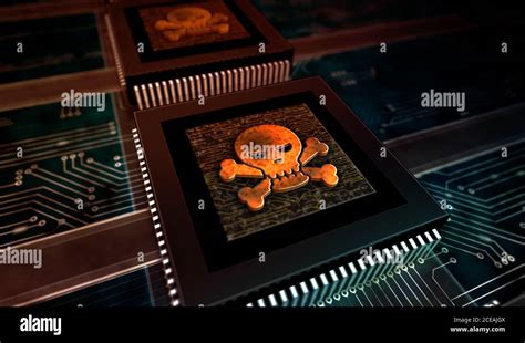 Cyber Crime Security Breach Hacking Computer Protection Piracy And