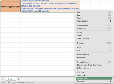 How To Remove A Hyperlink In Excel Smart Calculations