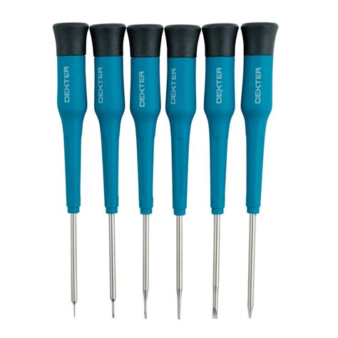 Dexter Precision Mini Screwdriver Set 6 Imprints Best Price At