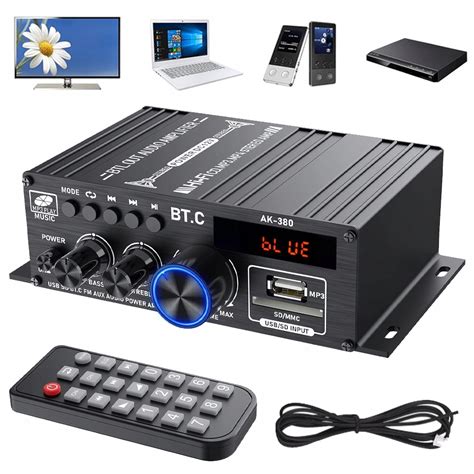 WZMACNIACZ DO GŁOŚNIKÓW HIFI KOLUMN BLUETOOTH MINI DŹWIĘK STEREO V Sklep Opinie Cena w