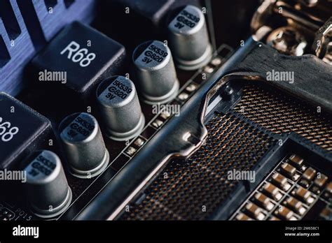 Cpu Power Supply Circuit On The Motherboard Mosfets Solid State
