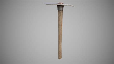 3d Model Old Hoe Vr Ar Low Poly Cgtrader