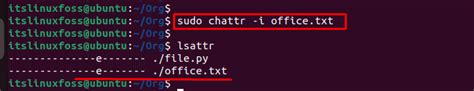 Chattr Command In Linux Explained Its Linux FOSS