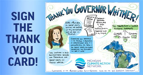 Line 5 Shutdown Thank Gov Whitmer Michigan Climate Action Network