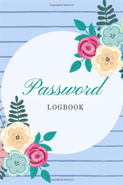 Password Logbook Password Organizer Logbook To Keep Usernames Email