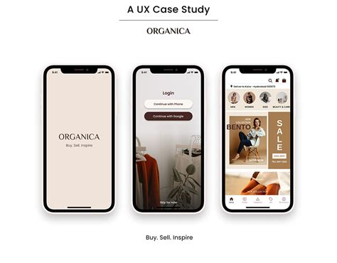 UX Case Study Fashion App Organica Behance UX Case Study Fashion App Organica Behance