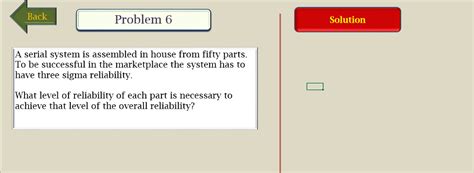 Solved Back Problem 6 Solution A Serial System Is Assembled Chegg