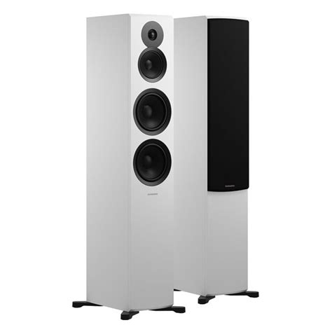 dynaudio emit 50 column speakers 3 way 86db 28hz 35khz white pair