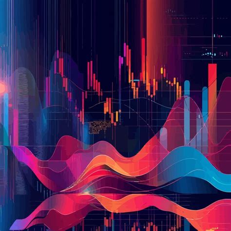 A Colorful Image Of A Graph With The Word Graph Premium Ai Generated