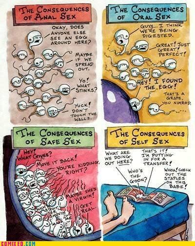 World Of Cartoons And Comics Sperm Conversation