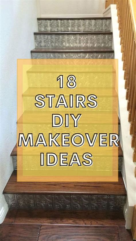 Great Diy Stairs Renovation Ideas Easy Stairs Makeover Diy Staircase