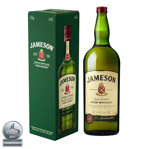 Jameson Triple Distilled Irish Whiskey 45ltr Champagne One