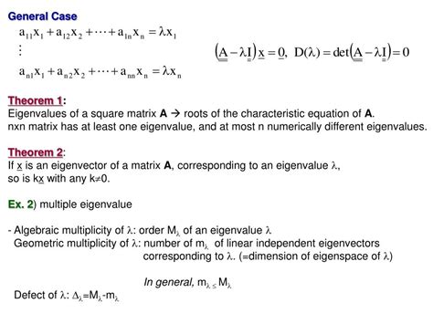Ppt Chap 7 Linear Algebra Matrix Eigenvalue Problems Powerpoint