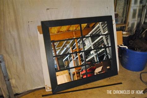 Diy Windowpane Mirror The Chronicles Of Home