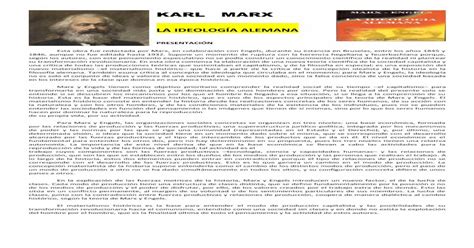 Karl Marx · Esta Es La Base Del