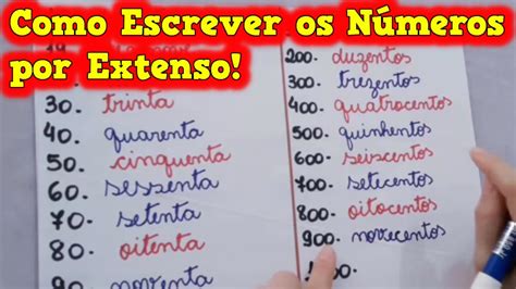 Como Se Escreve 500 Por Extenso REVOEDUCA