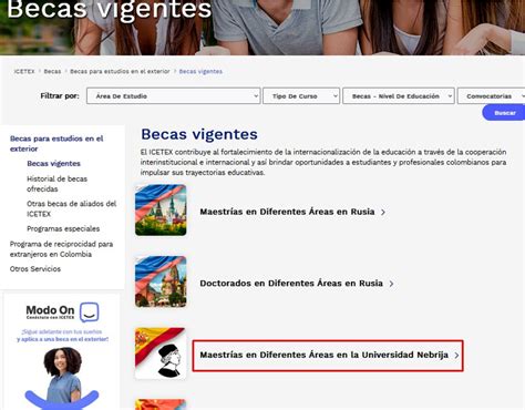 Becas Icetex