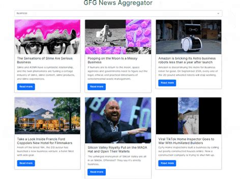 Build A News Aggregator Using Next Js GeeksforGeeks