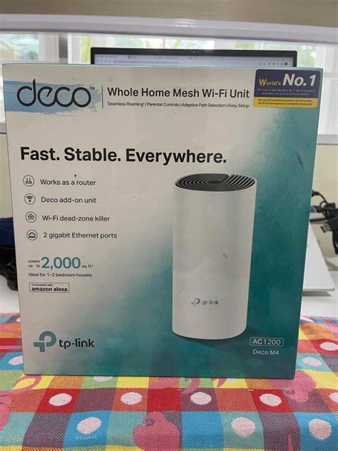 Deco Whole Home Mesh Wi Fi Unit Computers Tech Parts Accessories Networking On Carousell