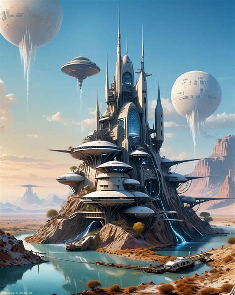 Alien Terraforming Command Base By Attileux On Deviantart