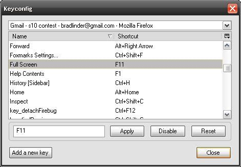 How To Change Firefox S Full Screen Hotkey Liliputing