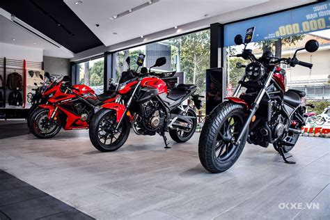 Điểm danh 4 dòng xe mô tô Honda 500cc chính hãng tại Việt Nam