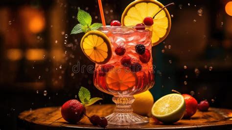 A Dream Cocktail Stock Image Image Of Food Orange 298609105