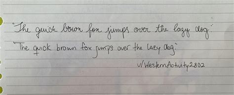 Hi I Think My Handwriting Is Ugly But Im Not Exactly Sure What Makes It Ugly Any Tips