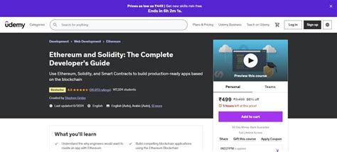 Best Blockchain Course On Udemy