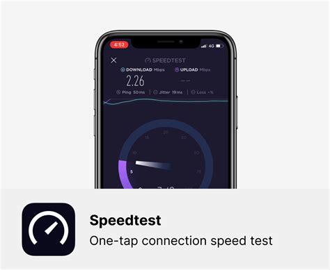 Speedtest App One Tap Connection Speed Test Ui Sources
