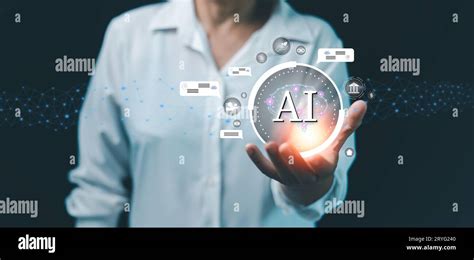 Concept Of Using Artificial Intelligence Ai To Control The Environment