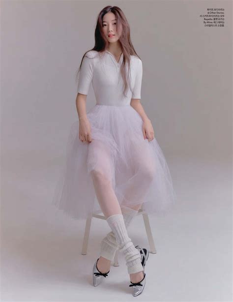 르세라핌 카즈하 발레리나 화보 방송 연예 꾸르